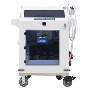 Liquid Particle Sensor Mobile Cart - Particle Measuring Systems